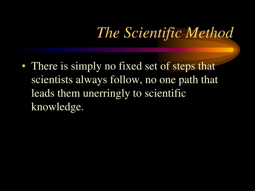 PPT - The Scientific Method PowerPoint Presentation, free download - ID ...