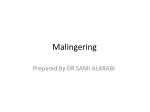 PPT - The Assessment of malingering with the M-FAST PowerPoint ...