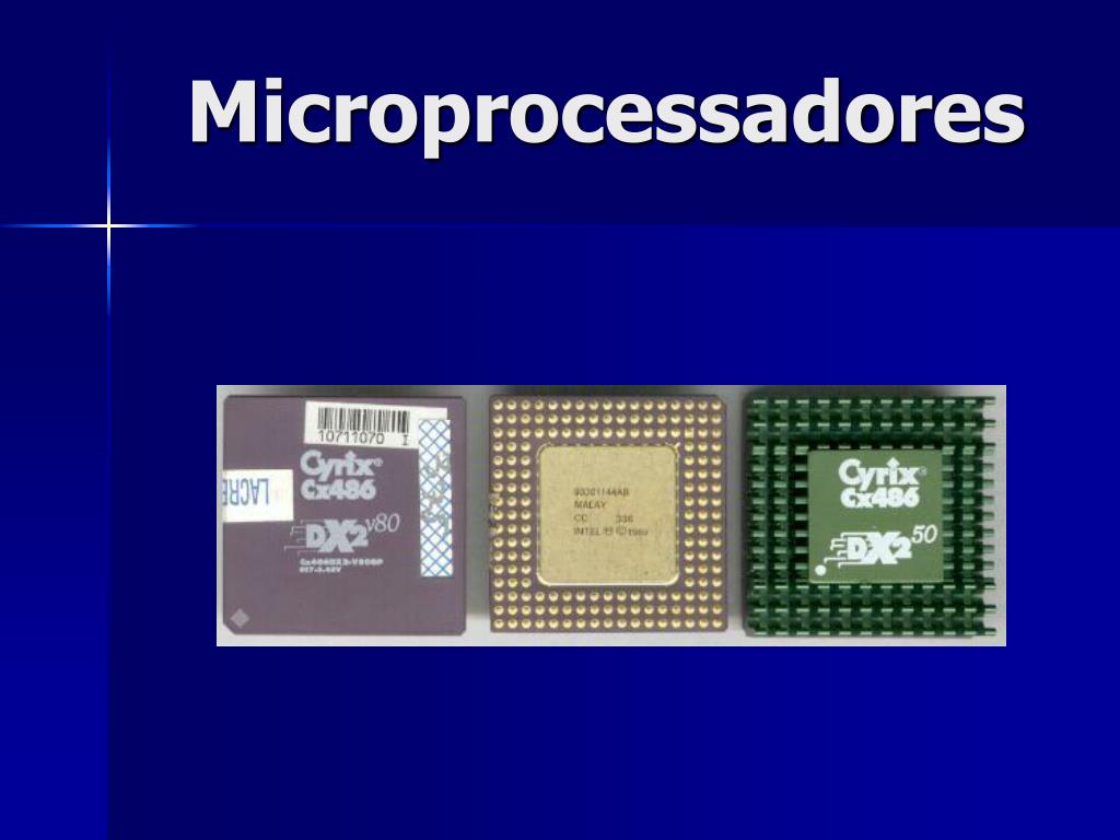 PPT - Microprocessadores PowerPoint Presentation, free download - ID ...