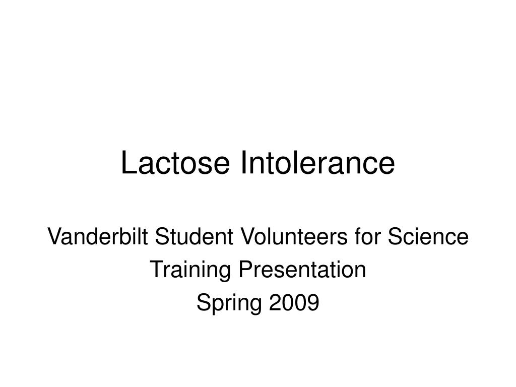 PPT - Lactose Intolerance PowerPoint Presentation, free download - ID ...