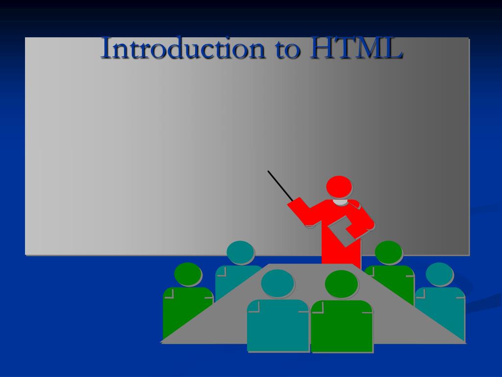 PPT - Introduction to HTML PowerPoint Presentation, free download - ID ...