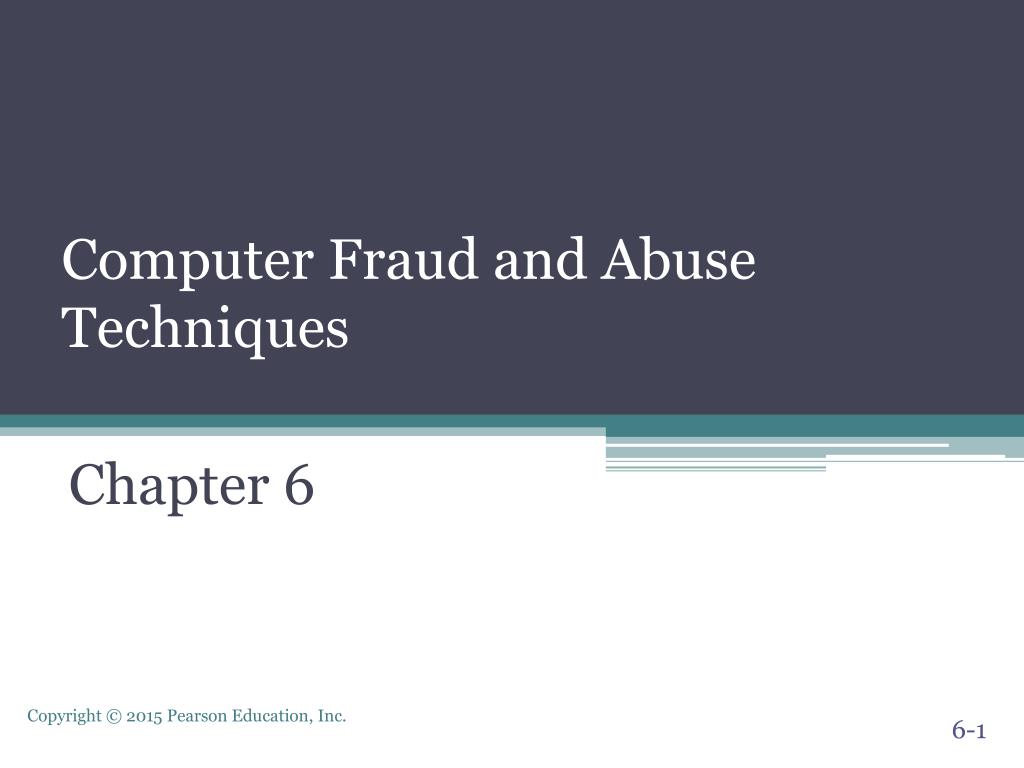 PPT - Computer Fraud and Abuse Techniques PowerPoint Presentation, free ...