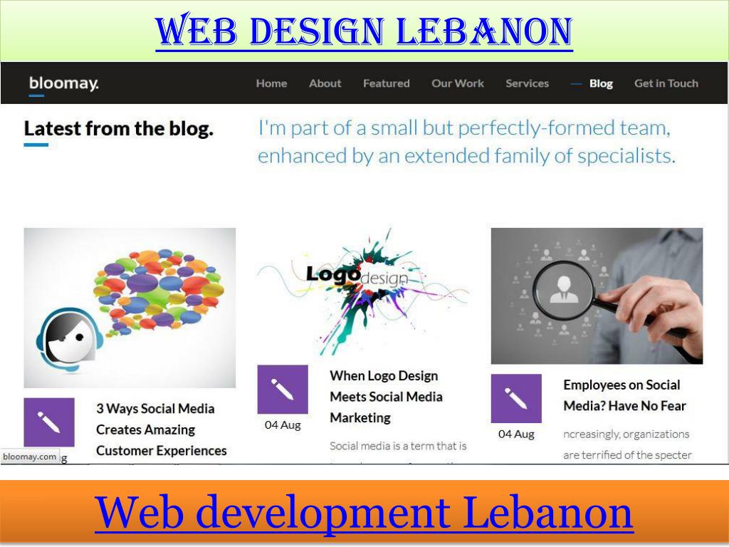 PPT - Web design Lebanon PowerPoint Presentation, free download - ID ...