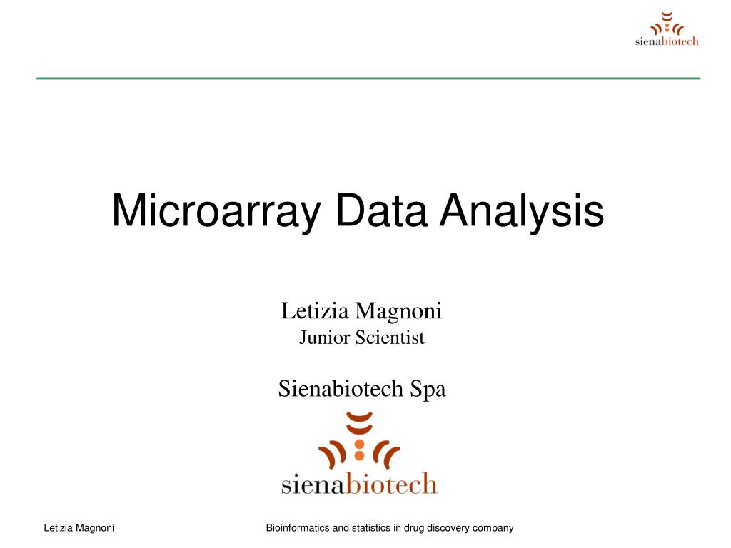 PPT - Microarray Data Analysis PowerPoint Presentation, free download ...