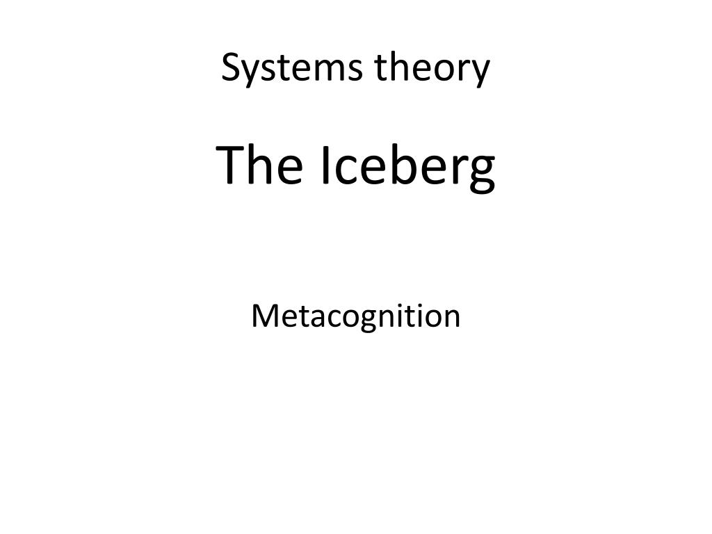 PPT - Systems theory PowerPoint Presentation, free download - ID:5981920