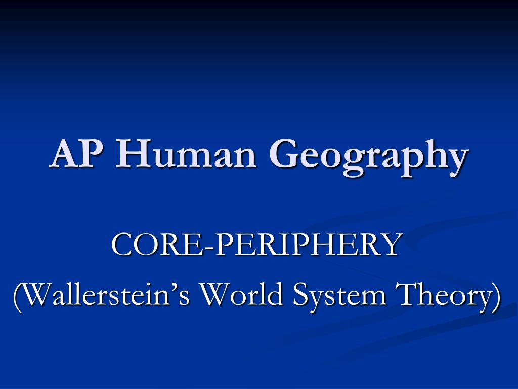 PPT - AP Human Geography PowerPoint Presentation, free download - ID ...