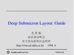 PPT - 332:578 Deep Submicron VLSI Design Lecture 23 Latchup and ...