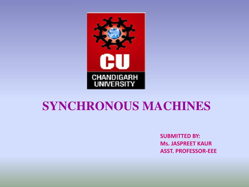 PPT - SYNCHRONOUS MACHINES PowerPoint Presentation, free download - ID ...