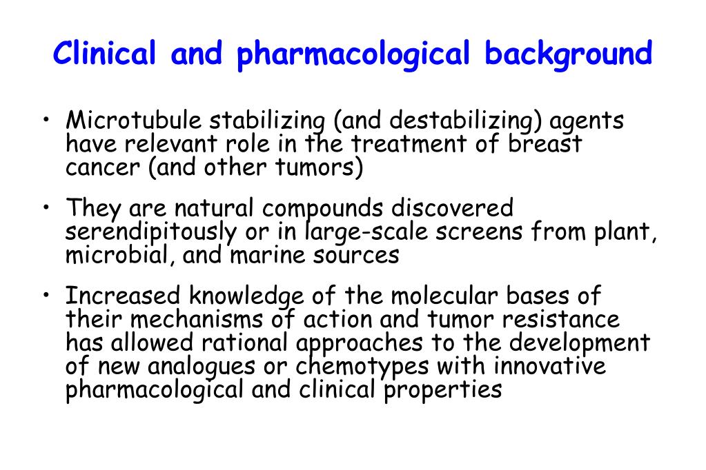 PPT - Clinical and pharmacological background PowerPoint Presentation ...