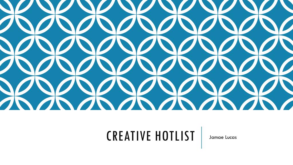 PPT - Creative Hotlist PowerPoint Presentation, free download - ID:5990772