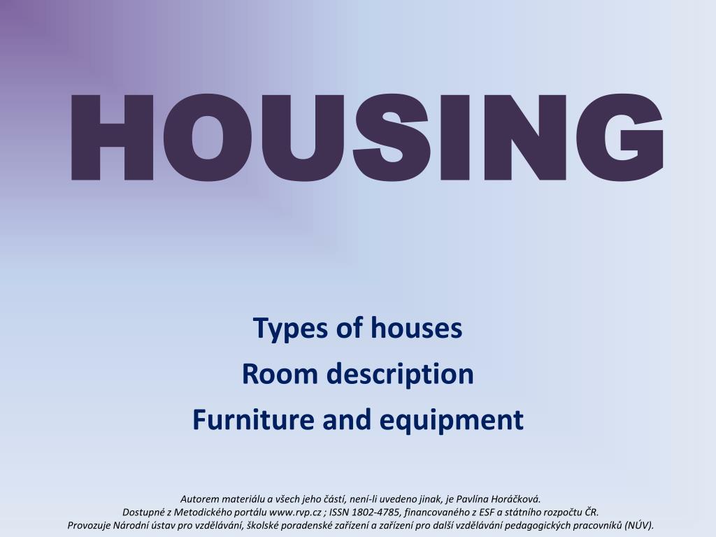 PPT - HOUSING PowerPoint Presentation, free download - ID:5993473