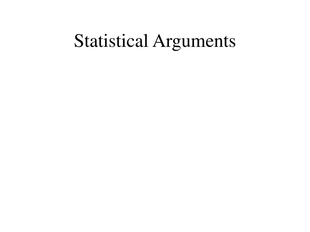 PPT - Understanding Inductive Generalization in Statistical Arguments ...