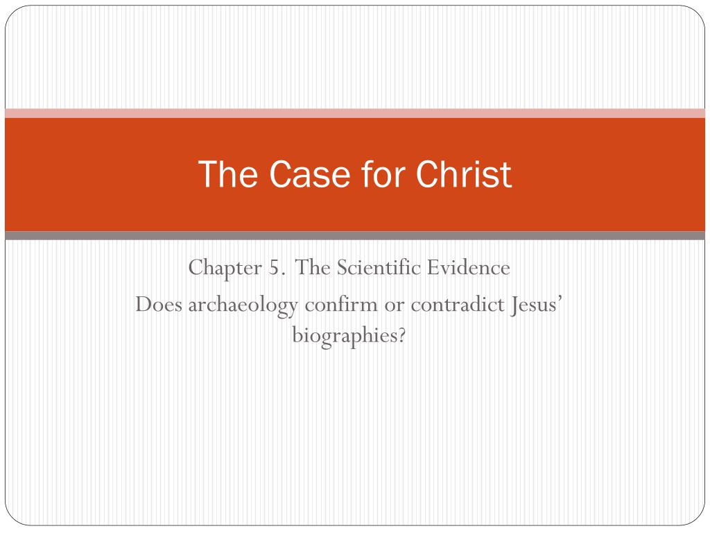 PPT - The Case for Christ PowerPoint Presentation, free download - ID ...