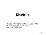 PPT - 5 Kingdoms PowerPoint Presentation, free download - ID:6817437