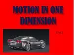 PPT - Motion in One Dimension PowerPoint Presentation, free download ...