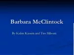 PPT - By Barbara McClintock PowerPoint Presentation, free download - ID ...