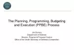 PPT - Planning, Programming, Budgeting & Execution Process (PPBE ...