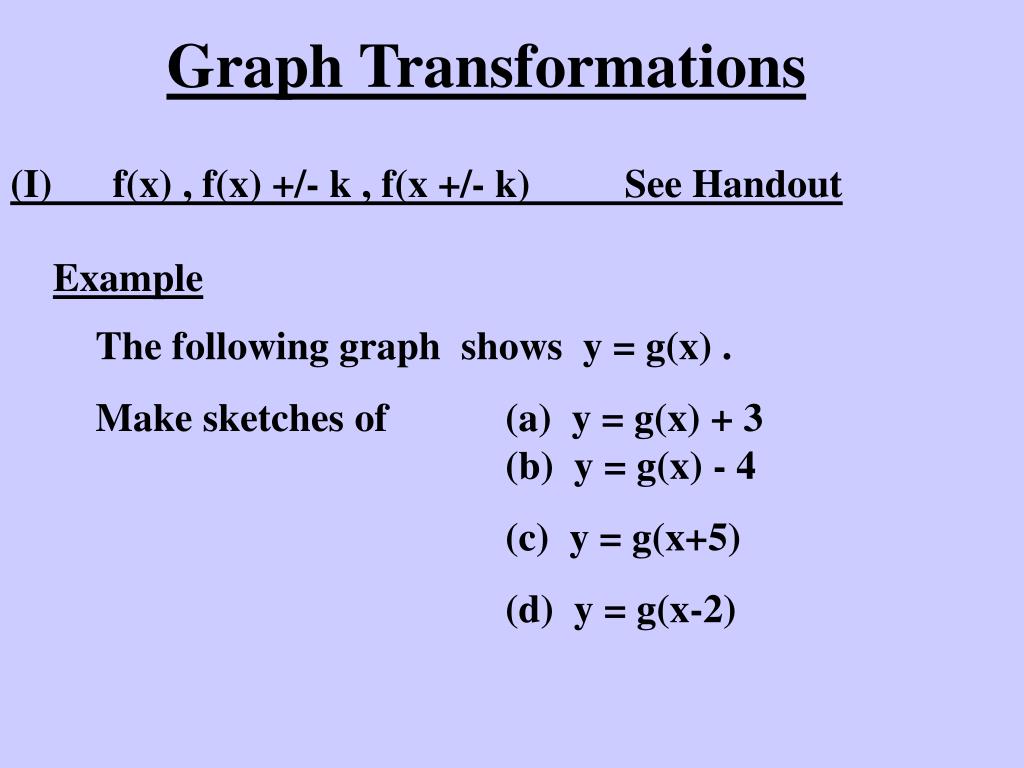 PPT - Graph Transformations PowerPoint Presentation, free download - ID ...