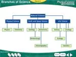 PPT - THE BRANCHES OF SCIENCE PowerPoint Presentation, free download ...