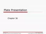 PPT - Plate Presentation PowerPoint Presentation, free download - ID ...