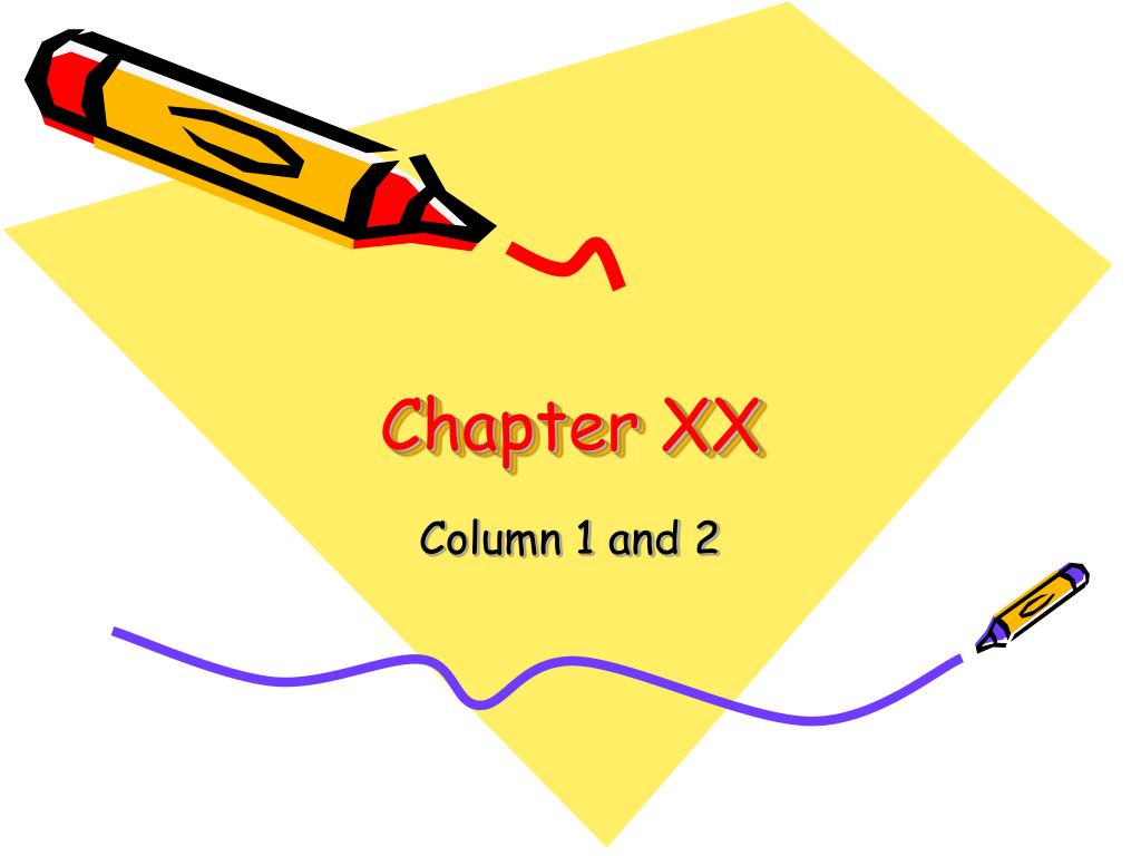 PPT - Chapter XX PowerPoint Presentation, free download - ID:6012976