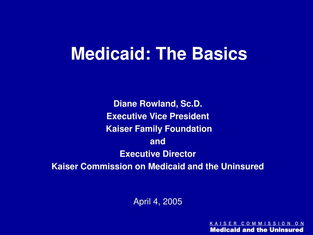 PPT - Medicaid: The Basics PowerPoint Presentation, free download - ID ...