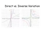 PPT - Direct and Inverse Variation PowerPoint Presentation, free ...