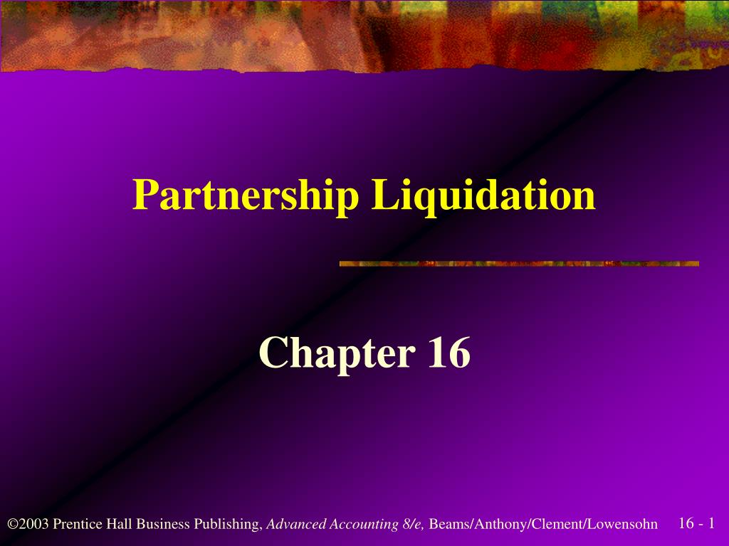 PPT - Partnership Liquidation PowerPoint Presentation, free download ...