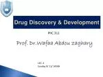 PPT - DRUG DISCOVERY AND DEVELOPMENT PowerPoint Presentation, free ...