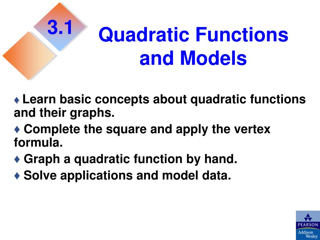 PPT - Quadratic Functions and Models PowerPoint Presentation, free ...