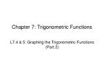 PPT - Chapter 5 Trigonometric Functions PowerPoint Presentation, free ...