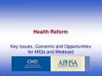 PPT - Health Systems and the Cycle of Health System Reform PowerPoint ...
