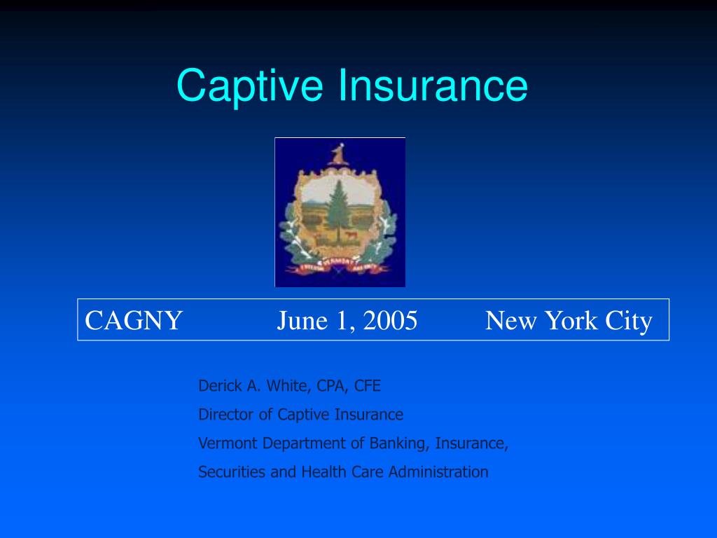 PPT - Captive Insurance PowerPoint Presentation, free download - ID:6021134