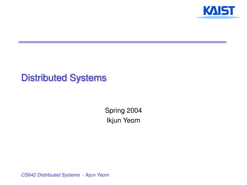 PPT - Distributed Systems PowerPoint Presentation, free download - ID ...