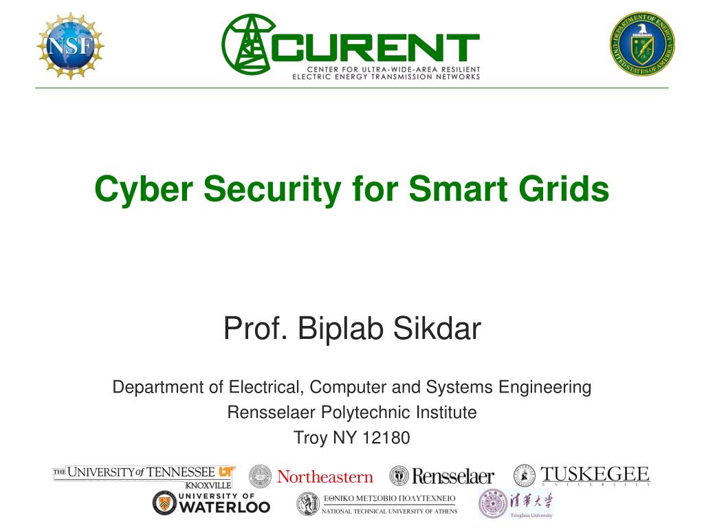 PPT - Cyber Security for Smart Grids PowerPoint Presentation, free ...