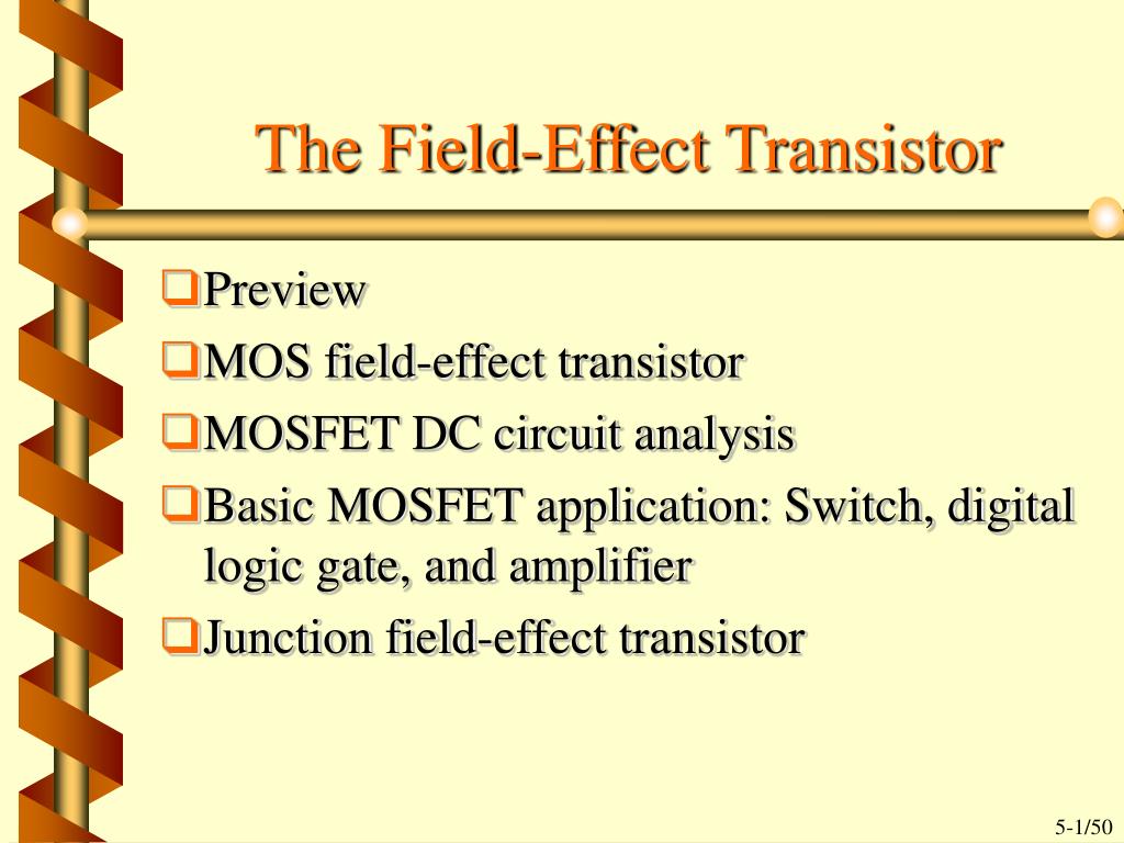 PPT - The Field-Effect Transistor PowerPoint Presentation, free ...