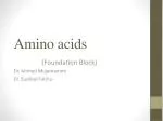 PPT - Amino Acids PowerPoint Presentation, free download - ID:6949489