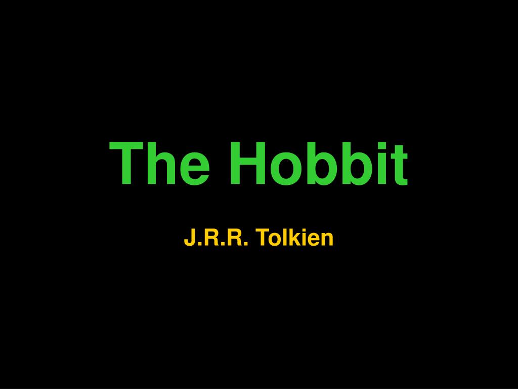 PPT - The Hobbit PowerPoint Presentation, free download - ID:6034381