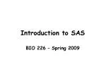 PPT - Introduction to SAS - Learn Base and Advanced SAS PowerPoint ...