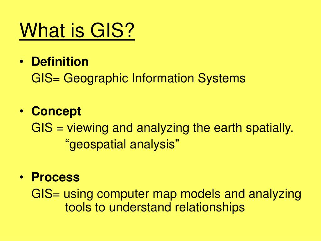 PPT - What is GIS? PowerPoint Presentation, free download - ID:6037491
