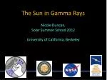 PPT - Gamma Rays PowerPoint Presentation, free download - ID:4301025