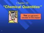 PPT - Chapter 10 Chemical Reactivity PowerPoint Presentation, free ...