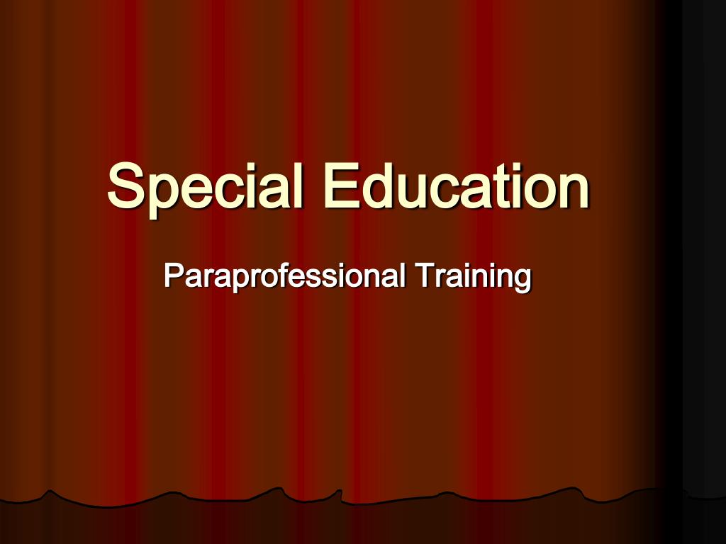 PPT - Special Education PowerPoint Presentation, free download - ID:6049924