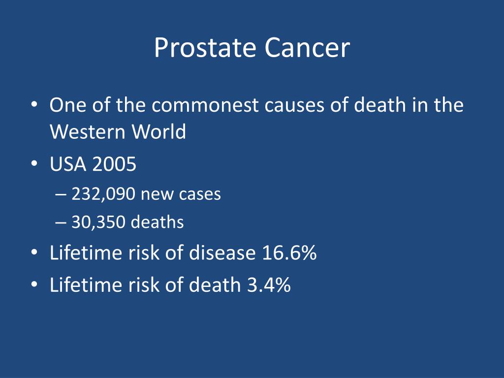 PPT - Prostate Cancer PowerPoint Presentation, free download - ID:6051534