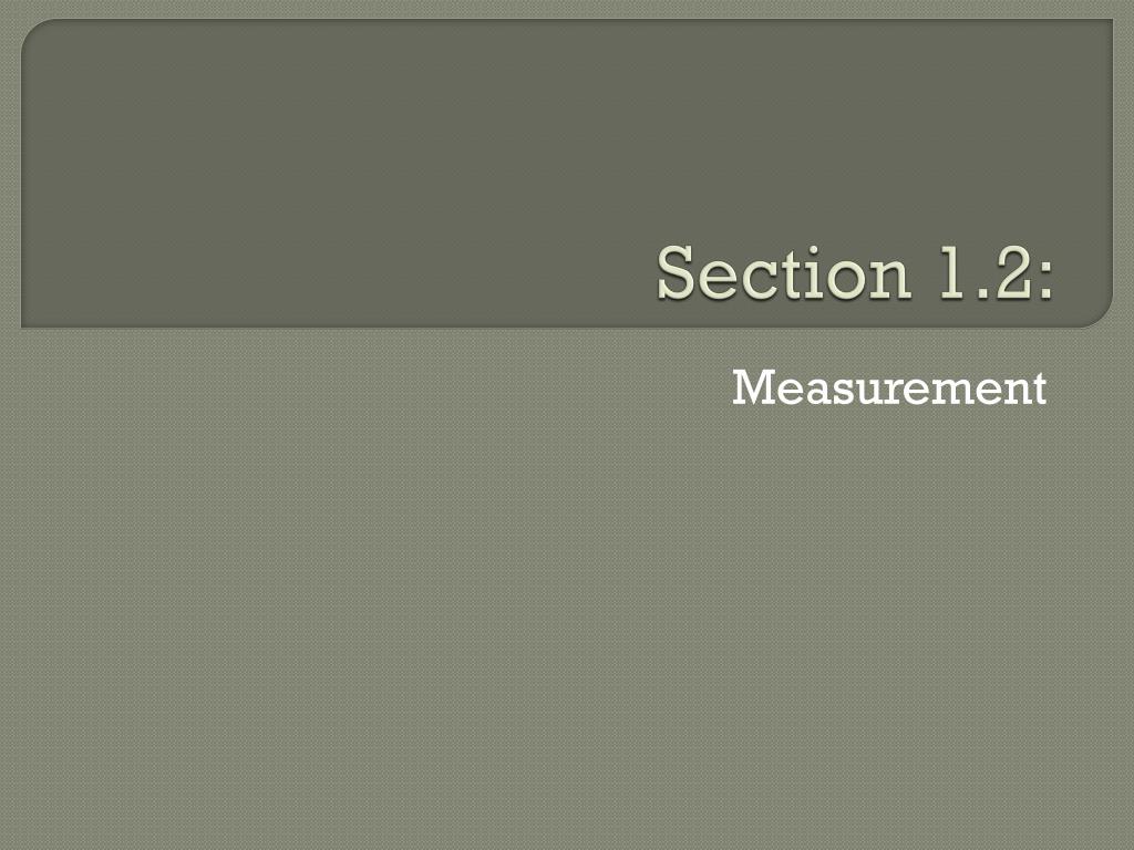 PPT - Understanding Measurement: Accuracy, Precision, and the ...