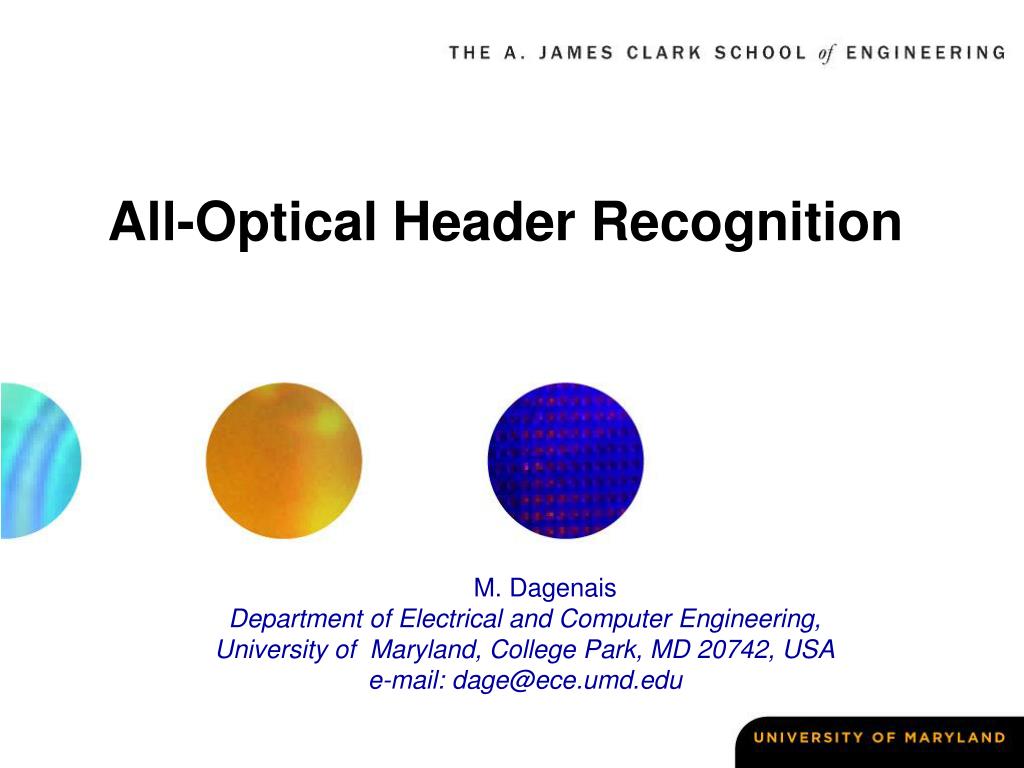 PPT - All-Optical Header Recognition PowerPoint Presentation, free ...