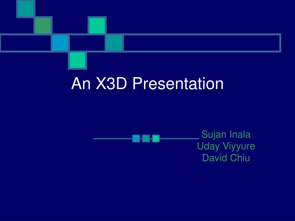 PPT - Comprehensive X3D Tutorial for Multimedia Enthusiasts PowerPoint ...