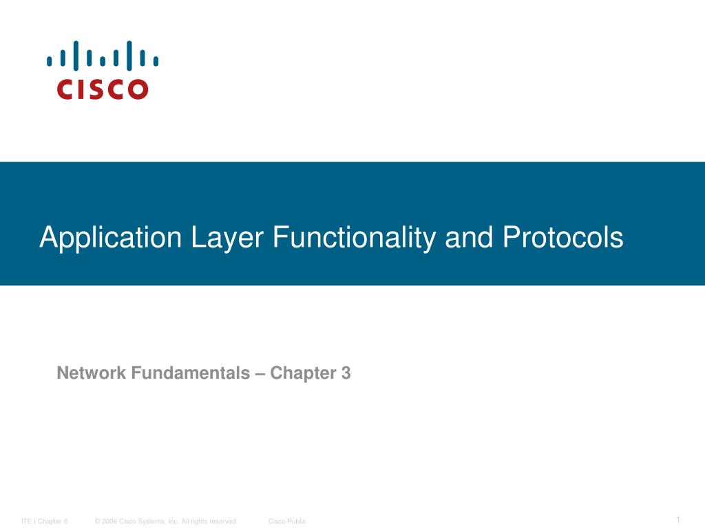 Ppt Application Layer Functionality And Protocols Powerpoint Presentation Id6058738