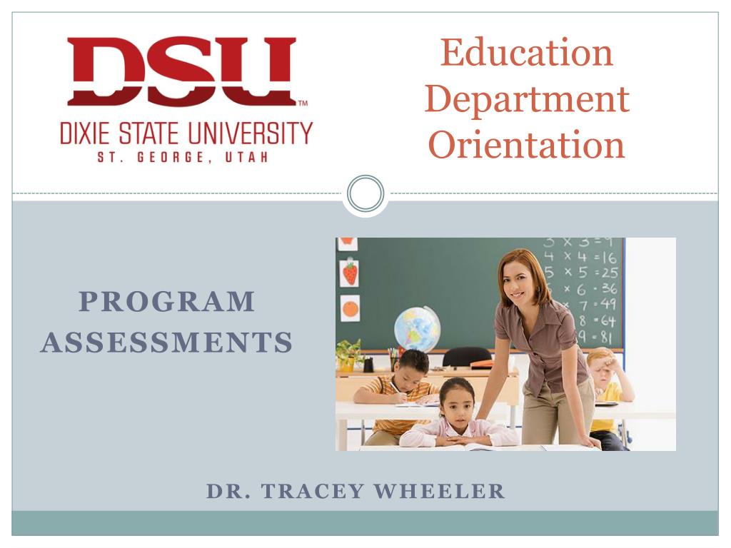 PPT - Education Department Orientation PowerPoint Presentation, free ...