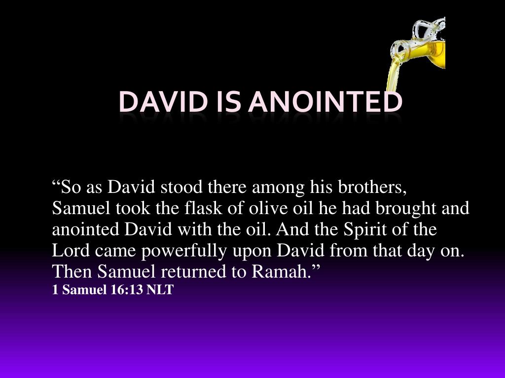 PPT - David is Anointed PowerPoint Presentation, free download - ID:6065144